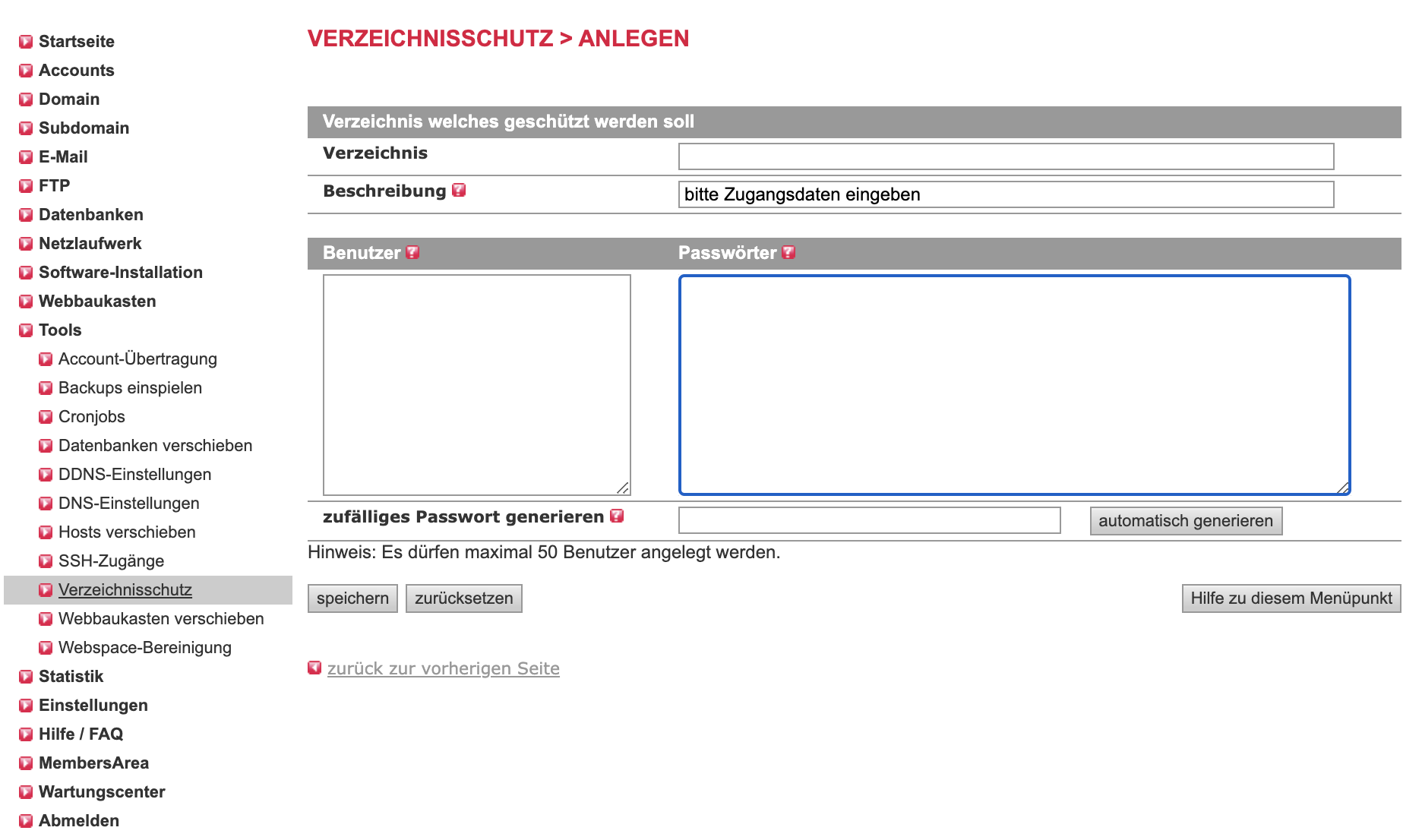 htpasswd: Zusätzlicher Schutz der Website - Lightweb Media